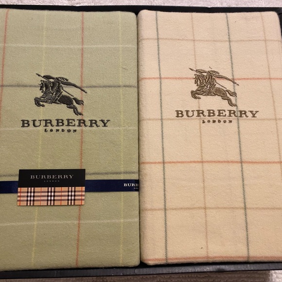Burberry | Bedding | Burberry Light Weight Blankets In Box | Poshmark